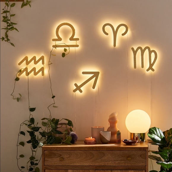 Urban Outfitters | Wall Decor | Nwt Uo Astrology Zodiac Hammered Metal ...